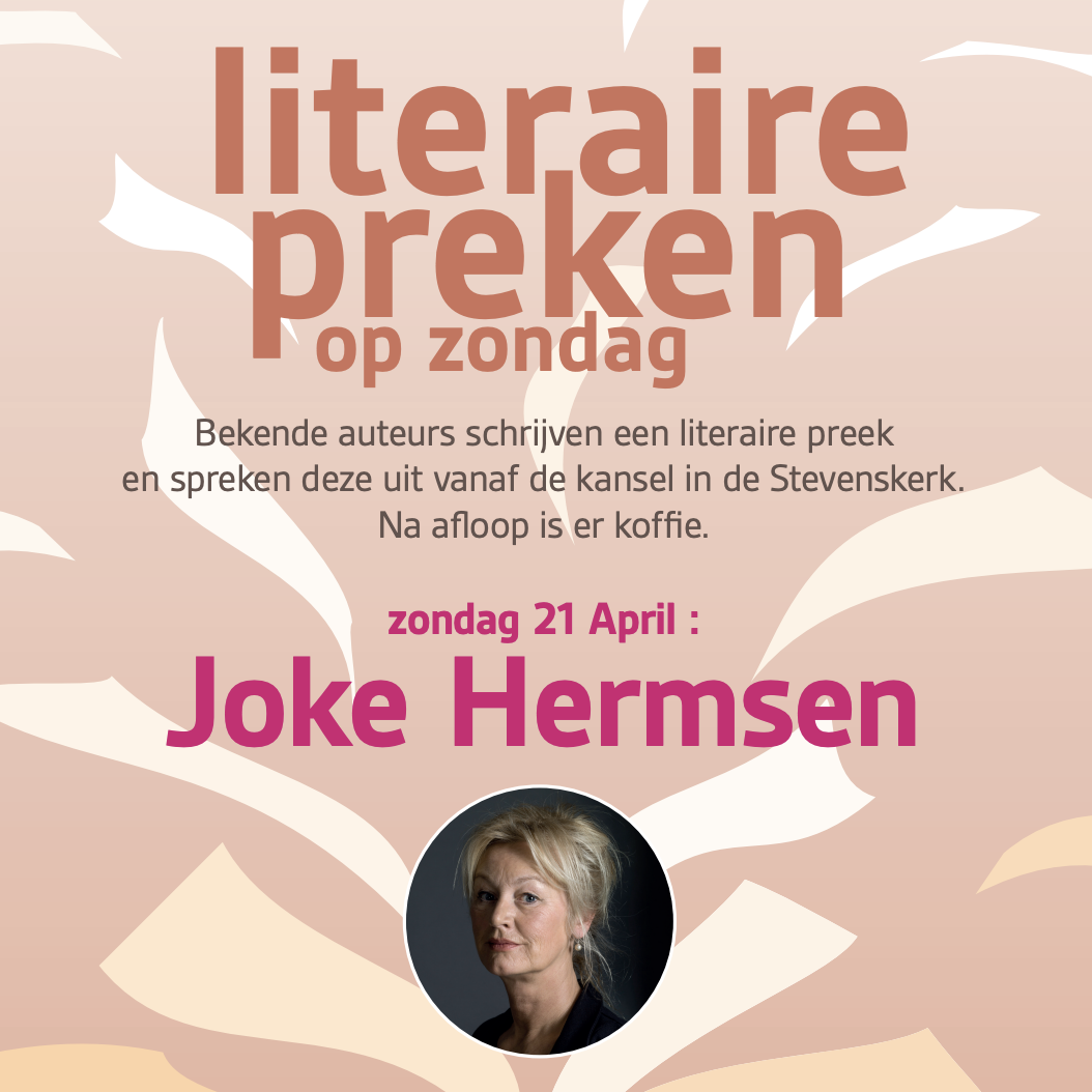 Literaire Preken op zondag: Joke Hermsen | Stevenskerk Nijmegen